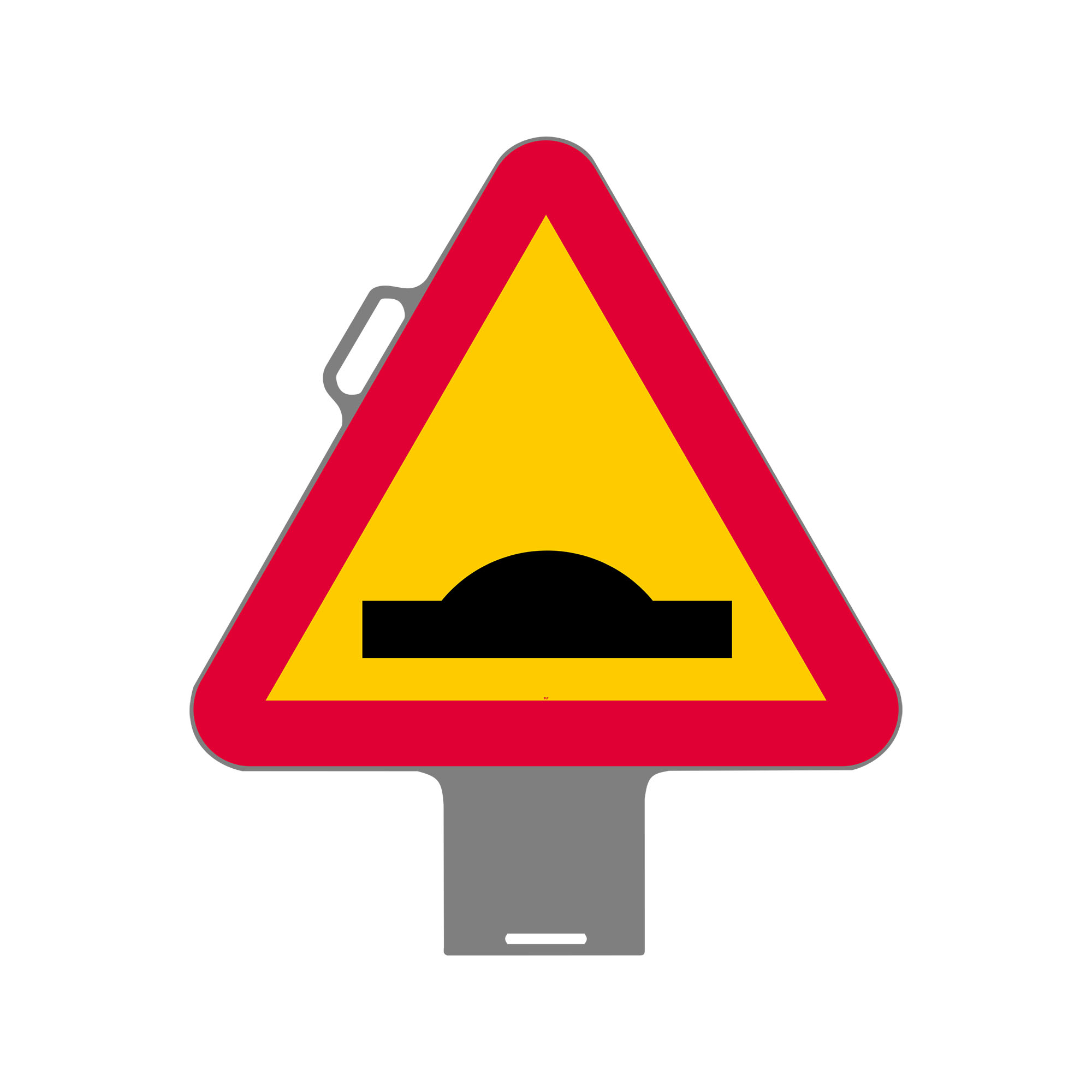 Varning A9-1 N HR plast handtag