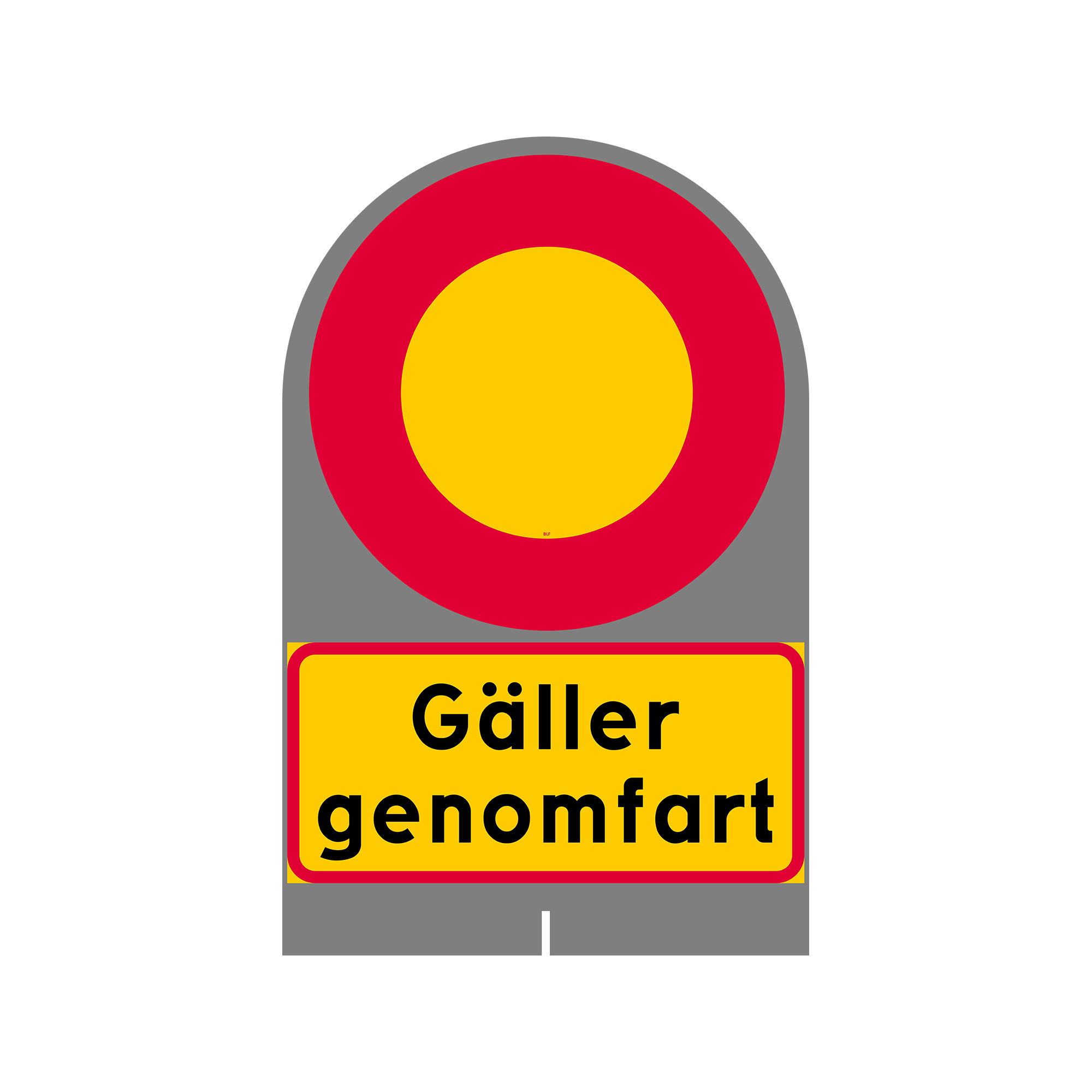 Förbud C2 + Gäller genomfart N HR